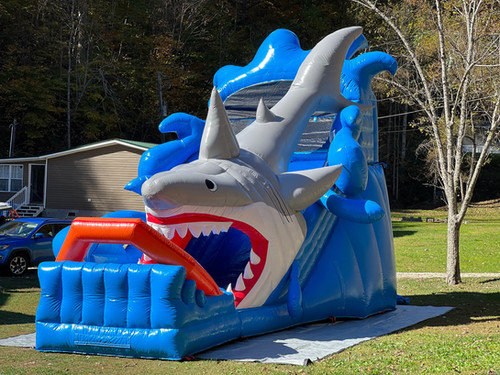 20ft shark attack Wet/Dry | C&S INFLATABLES