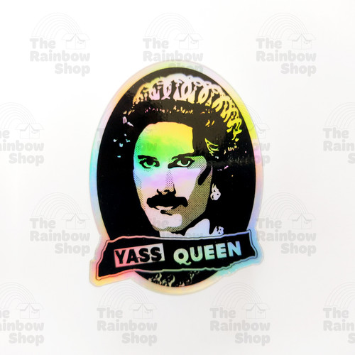 Sticker - Yass Queen | The Rainbow Shop