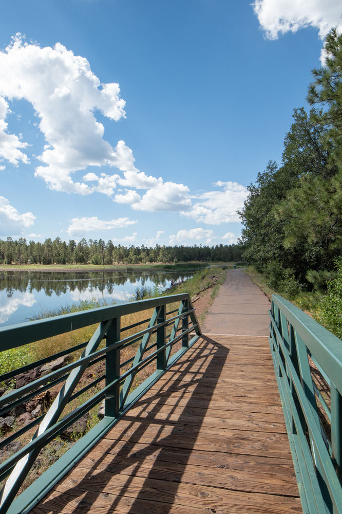 Woodland Lake Park Trail in Pinetop, AZ