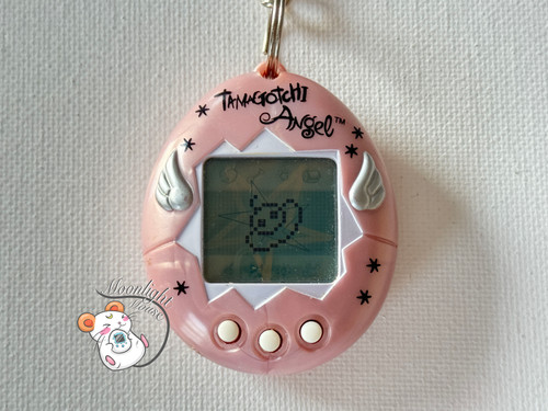 Tamagotchi Original English Angel Pink Angelgotchi Bandai 1997 ...