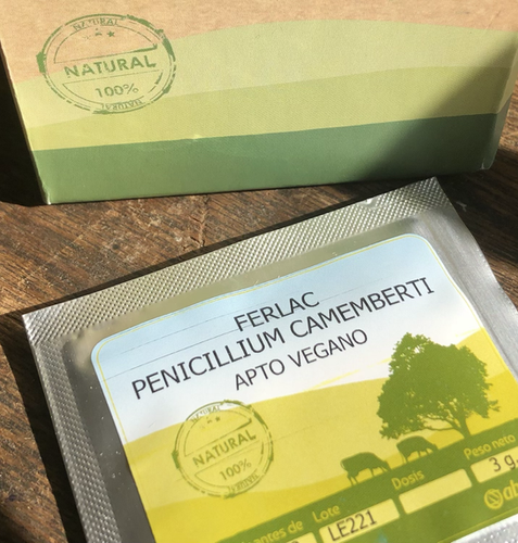 Camembert, white bloomy rind, cultures (Penicillium Camemberti ) | Pips
