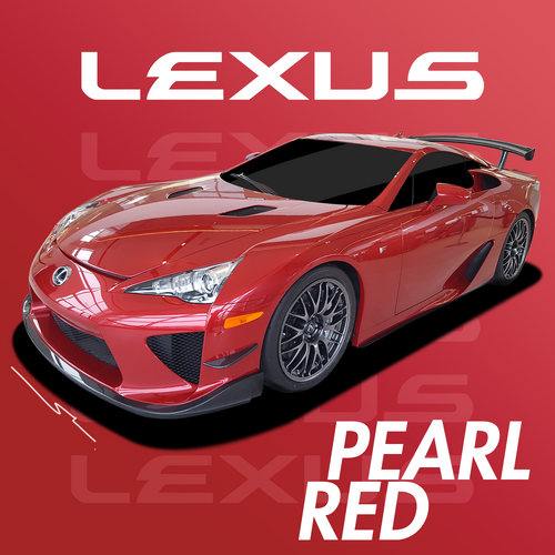 Lexus Pearl Red | splash paints