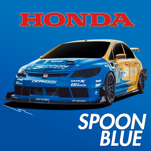 Honda Spoon Blue | splash paints