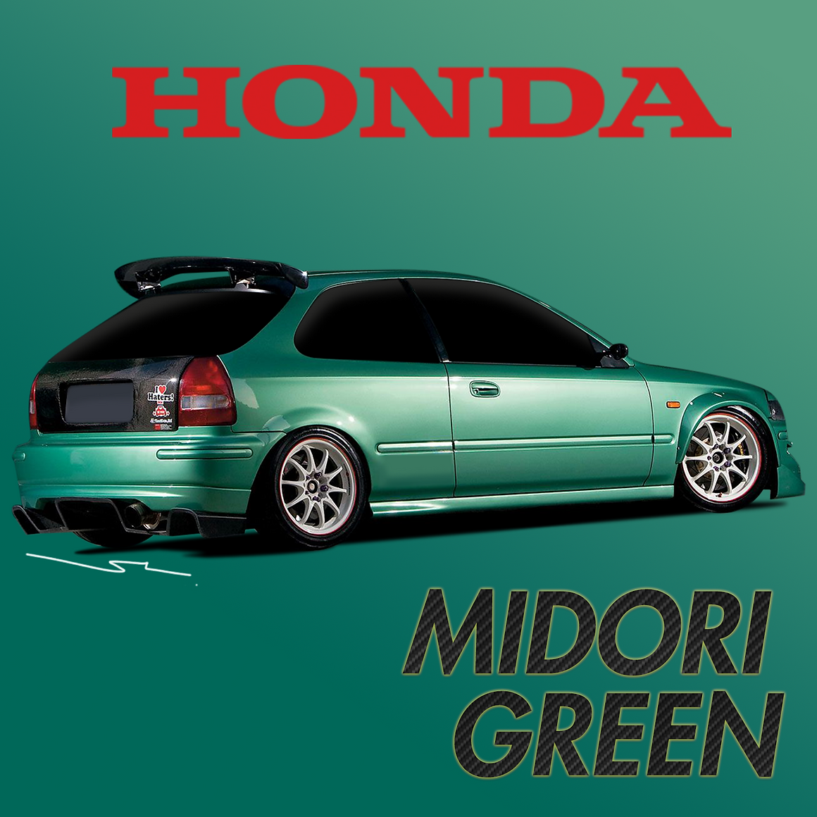 honda green color code
