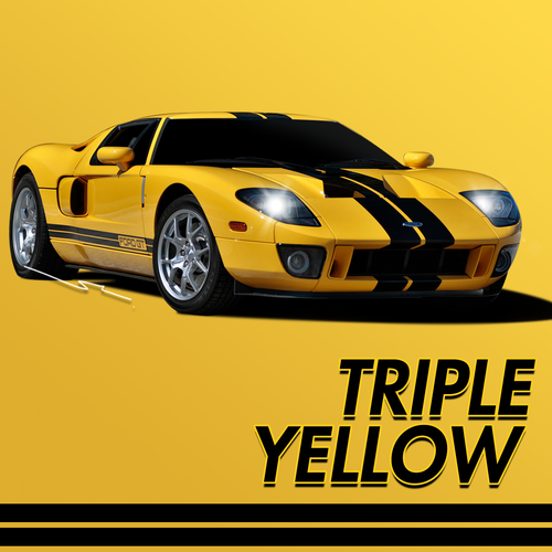 Ford Triple Yellow | splash paints