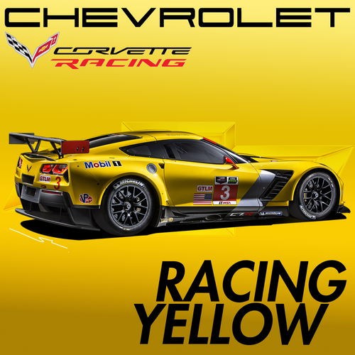 Chevrolet Racing Yellow | splash paints