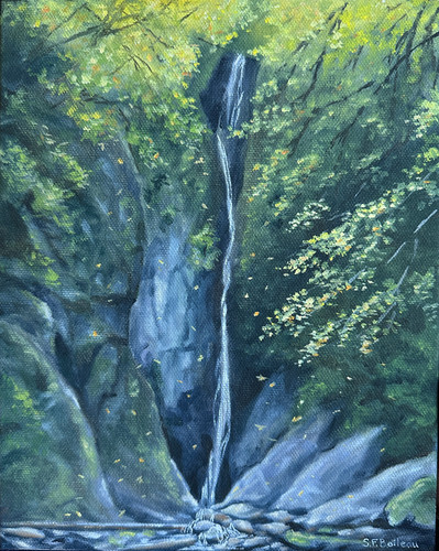 “Niagara Falls” 8”x10” Original Oil Painting | SarahBoileauArtwork