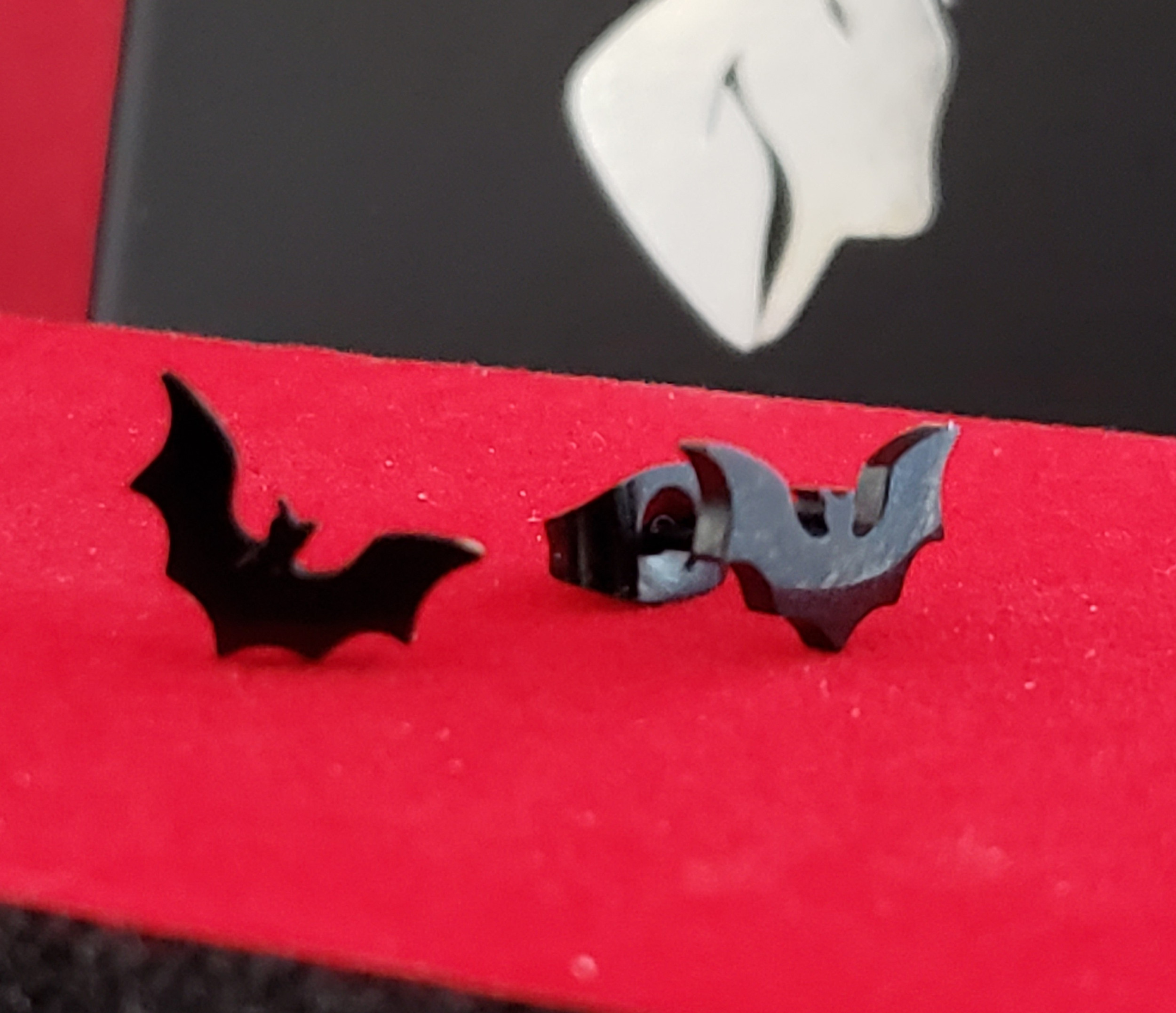 Vampire Bat Earrings | Sigil Occult Jewelry