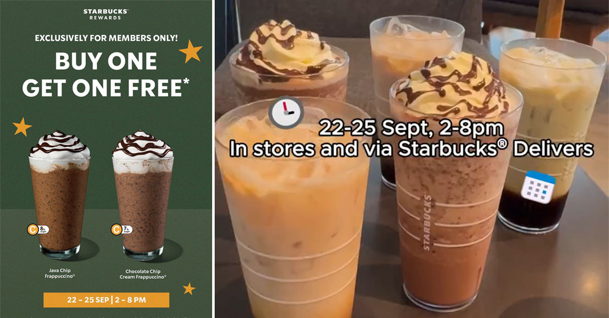 Double the Sip: Starbucks Brings Back Its 1-for-1 Venti Drink Deal