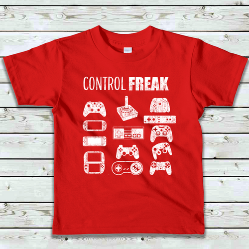 Control Freak Gamer Shirt | 3rd Story Designs