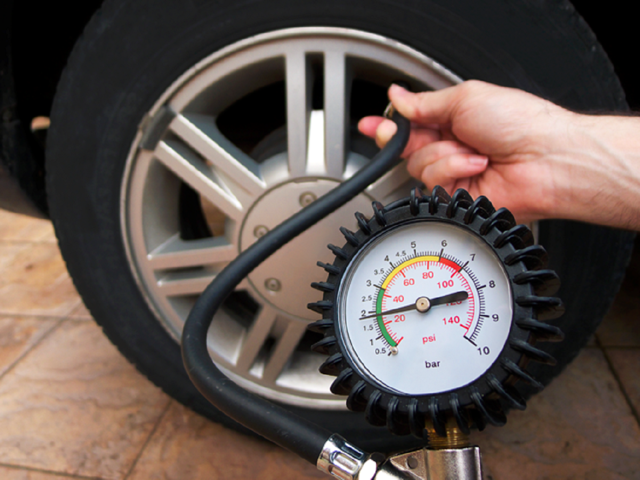 Correct Tyre pressure for your car