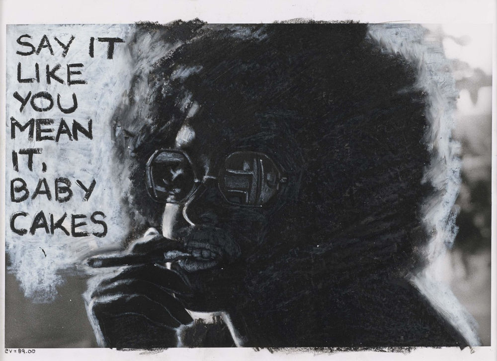 Adrian Piper: Artist of the month for black history month.