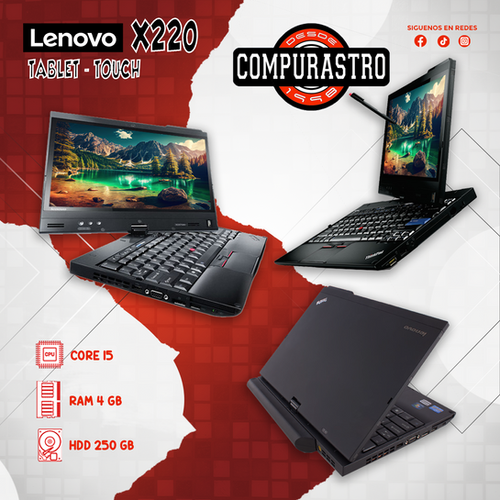 Laptop Lenovo x220 tablet - touch | Compurastro