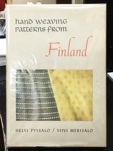 hand weaving patterns from finland HELVI PYYSALO / VIIVI MERISALO ...
