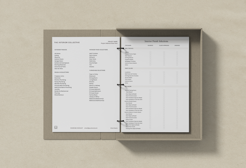Sourcing Checklist | IDCO Studio