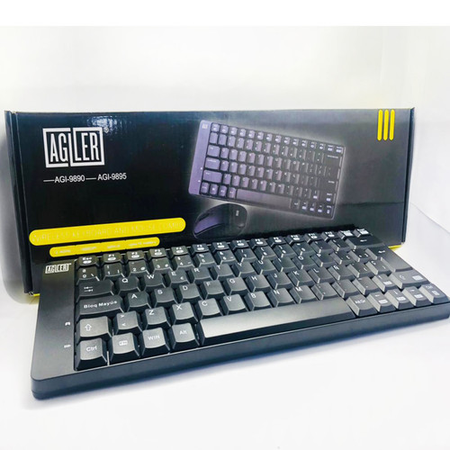 Teclado y Mouse Inalambrico-AGILER | COMTEC