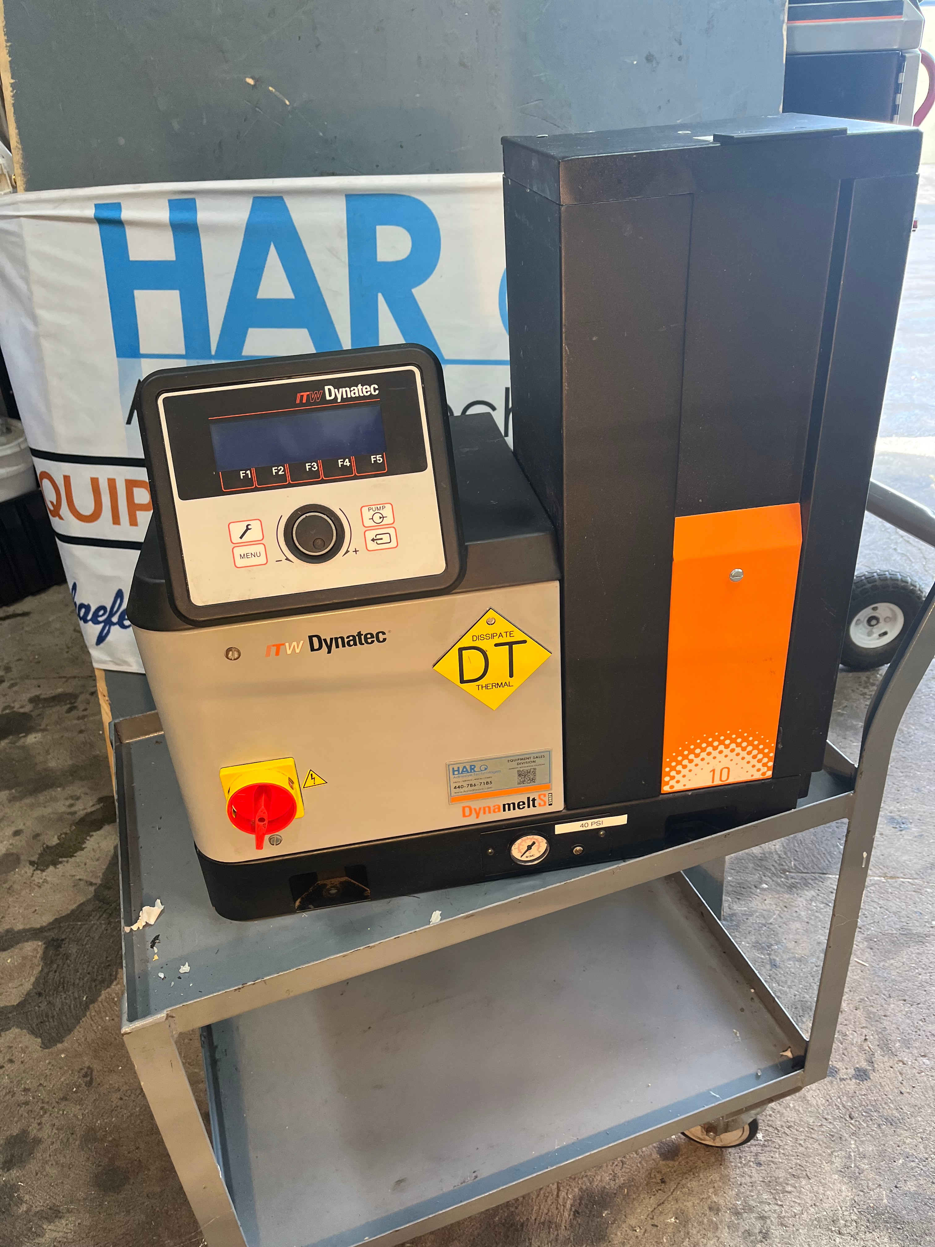 DYNAMELT SR10 4 HOSE 240V PISTON PUMP 2013 | Har Adhesive Technol
