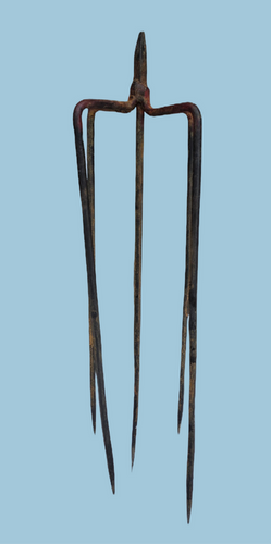 Antique Forged Muskrat Gig – Spear Trapping Maryland Tool | Wye River ...