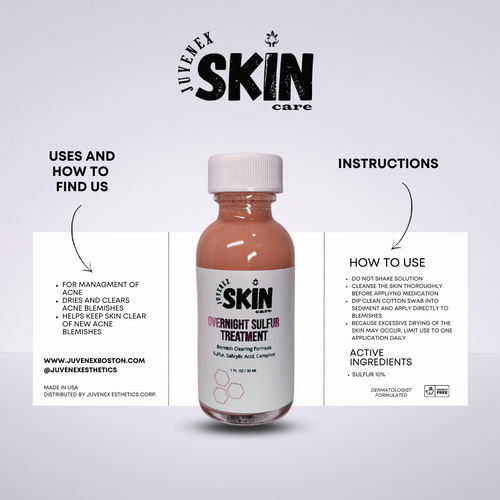 Overnight Sulfur Treatment | Juvenex Esthetics