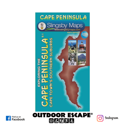 Slingsby Cape Peninsula Map | Outdoor escape