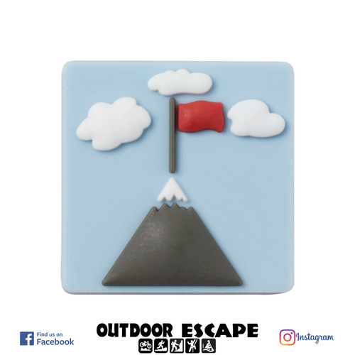Crocs Jibbitz Top of The Mountain | Outdoor escape