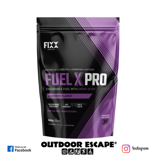 Fixx Fuel X PRO 840g 30 Scoop - Wild-Berry | Outdoor escape