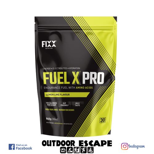 Fixx Fuel X PRO 840g 30 Scoop Lemon Lime | Outdoor escape