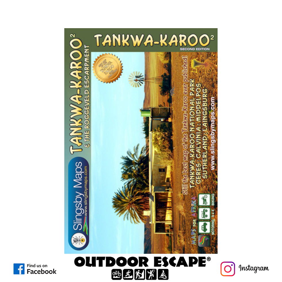 Slingsby Tankwa-Karoo Map | Outdoor escape