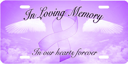 LP00974-In Loving Memory Purple | Smokey Mountain Scre
