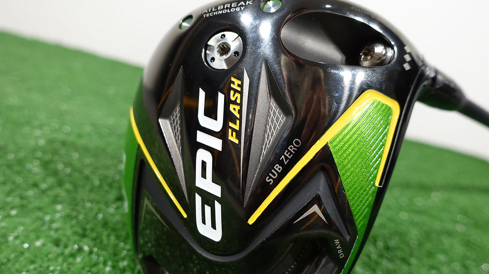 Callaway Sub Zero Triple Diamond Driver / 9.0 Degree / Fujikura X Stiff ...
