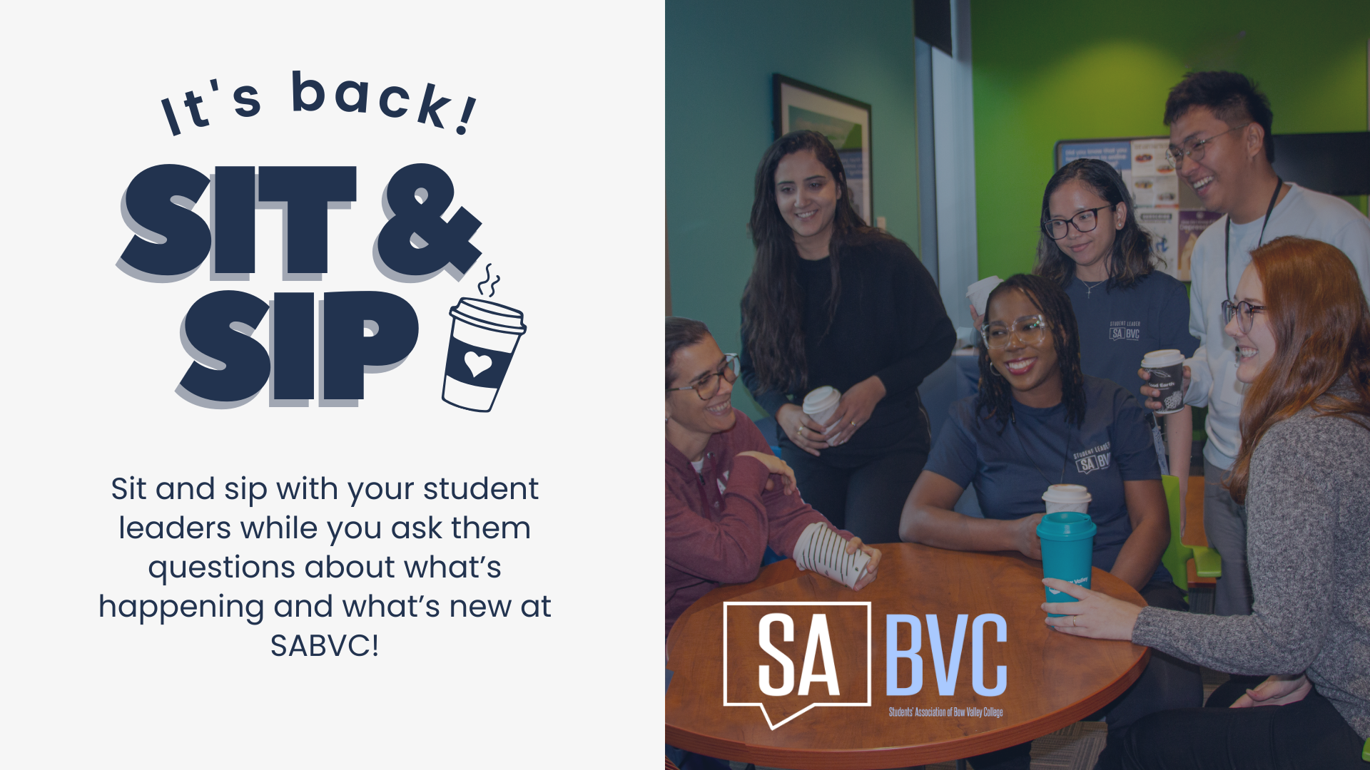 Sit and Sip | SABVC