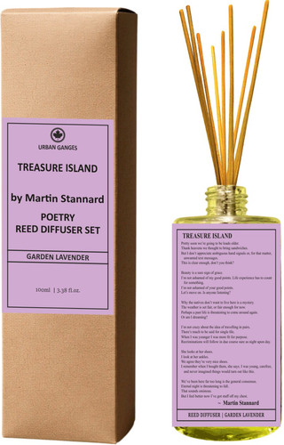 TREASURE ISLAND by Martin Stannard | Garden Lavender Poetry Reed ...