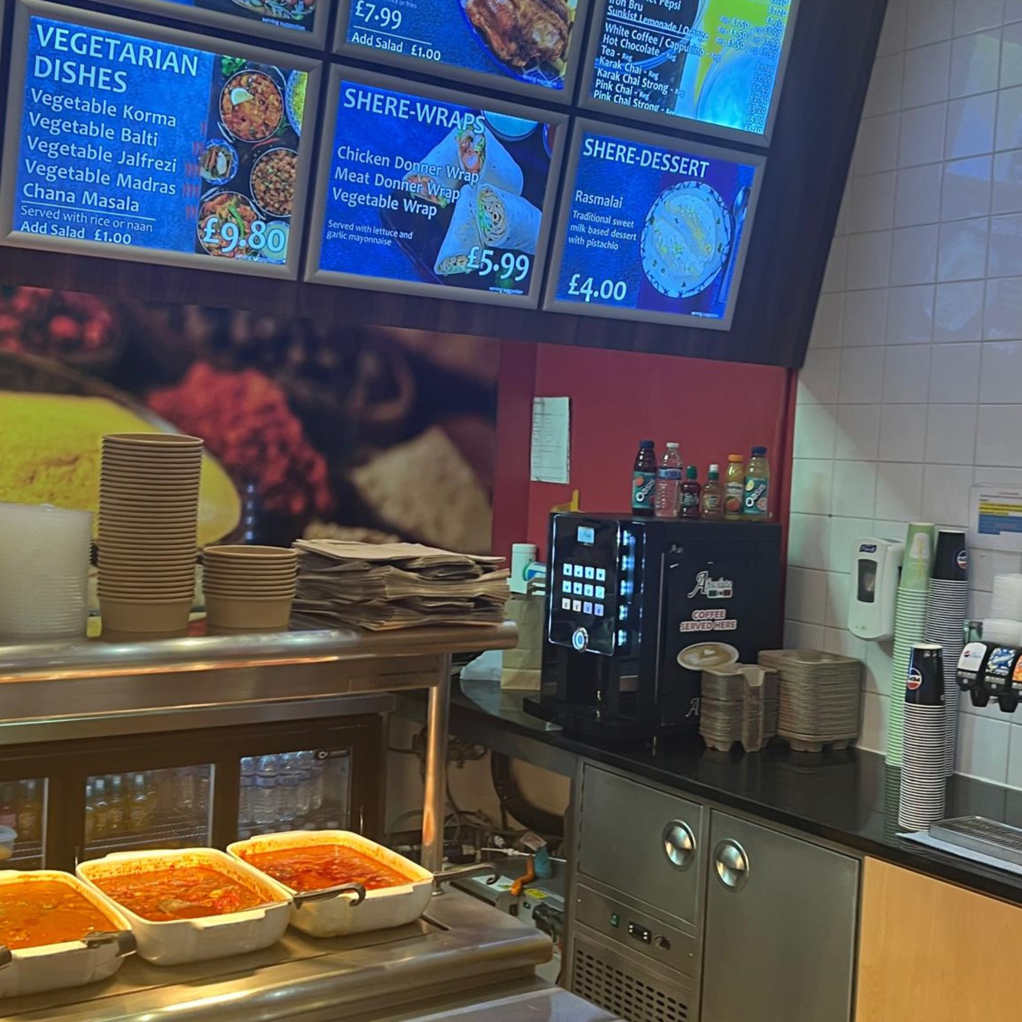 Bold Flavours, Fast Service - Chaimatic 5 Installed at Shere Khan ...