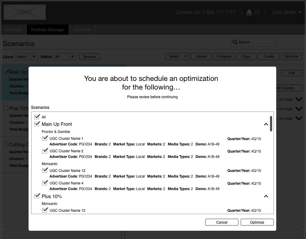 Schedule Confirmation