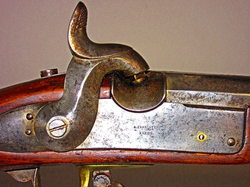 Rifled percussion musket 18mm Swiss 1842/59