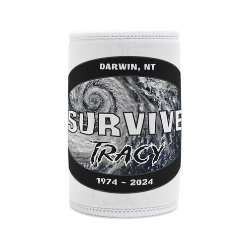 Cyclone Tracy 50th Anniversary Commemorative Stubby Cooler - Survivor ...
