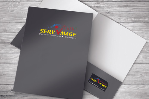 Presentation Folders 9"x12" Standard with UV coating | SERVIMAGE PRINT