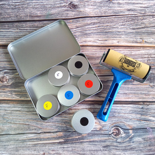 Fabric Printing Inks in presentation box - 6 x 30ml tins | Submerge Art