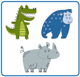 Brave Animals (Colores) | www.markings.com.ec