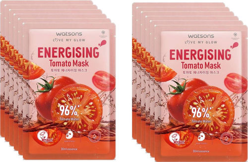 WATSONS Energising Tomato Facial Mask 1 Sheet | Chooasia.com: