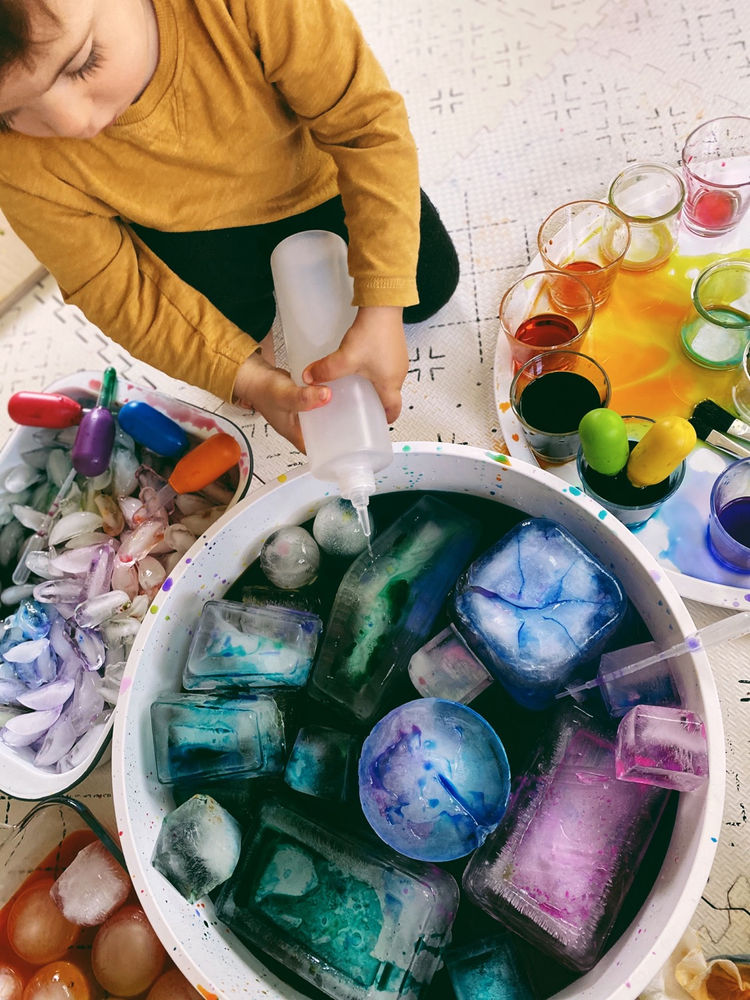 Invitation to Paint on Ice