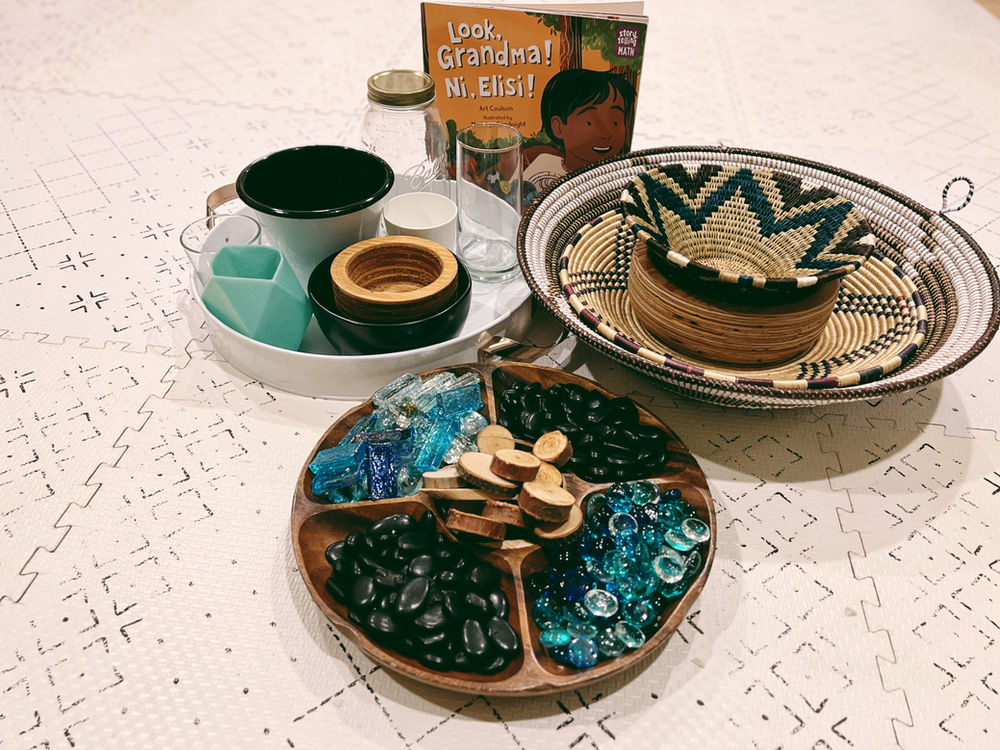 Native American Storytelling Math with Loose Parts