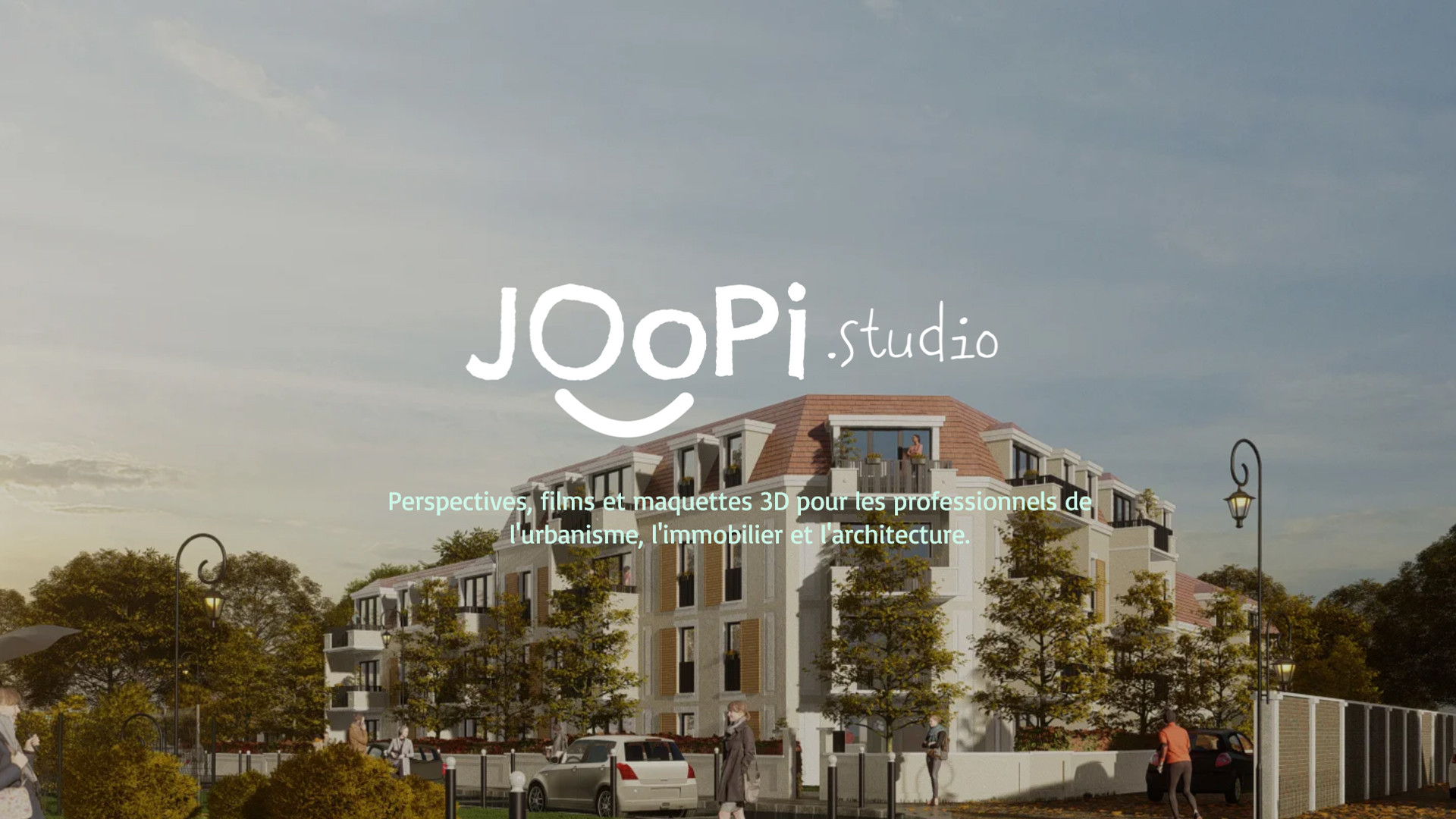 JOoPi Studio | Perspectives, plans, films et conception 3D