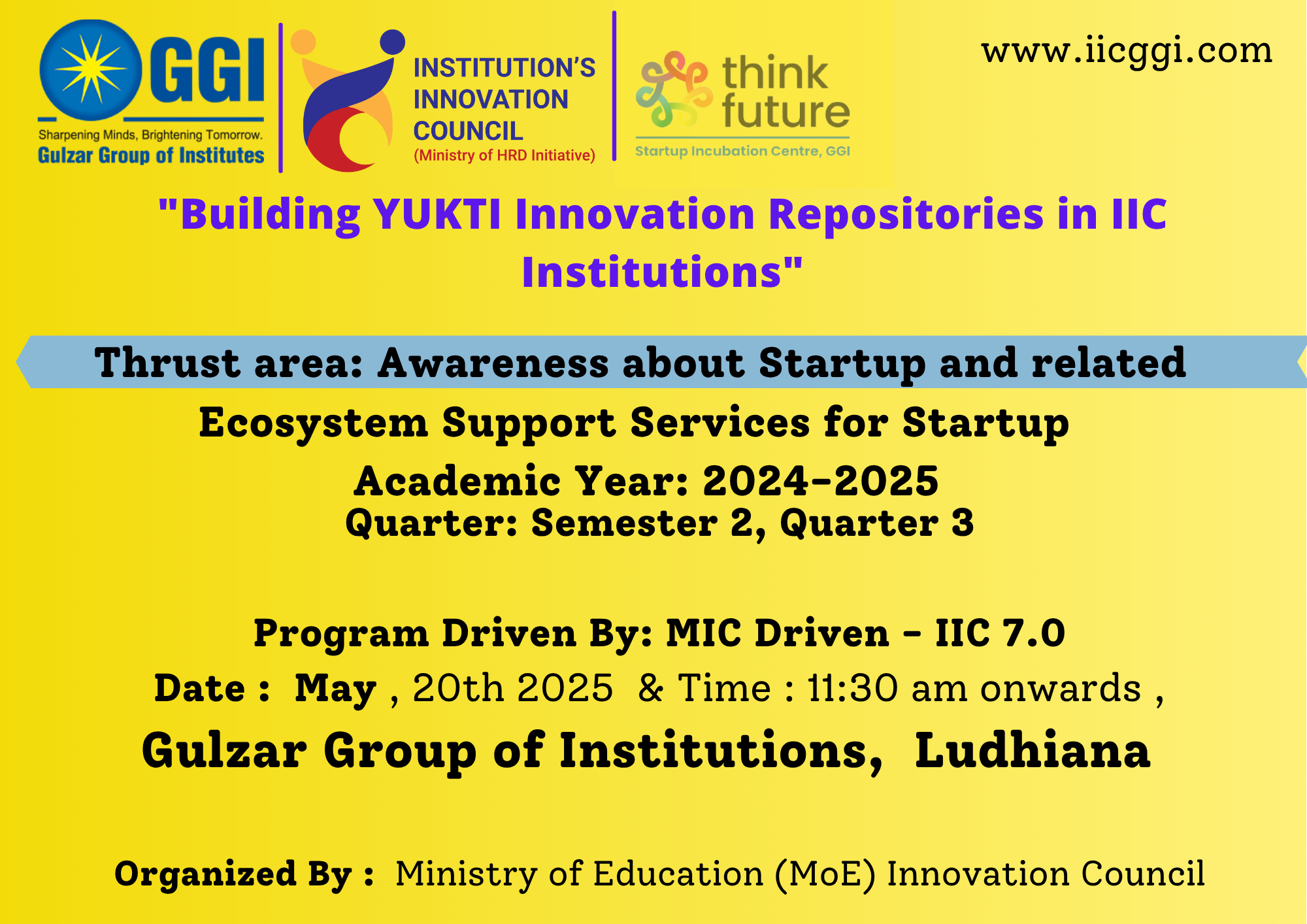 Building YUKTI Innovation Repositories in IIC Institutions ...