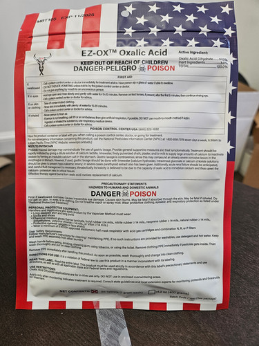 E-Z OX Oxalic Acid Tablets (1grm tablet) | ShenandoahBeeSupply