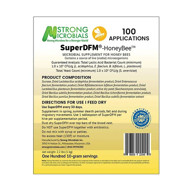 Super DFM by Strong Microbials 10 Applications | ShenandoahBeeSupply