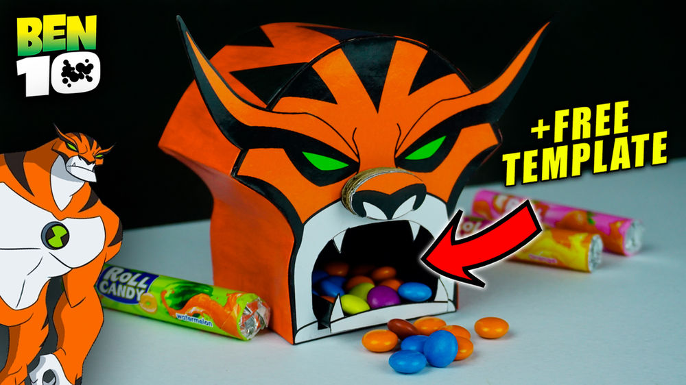 BEN 10 CANDY DISPENSER