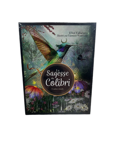 Oracle la sagesse du colibri | Boutique Blanch'ART