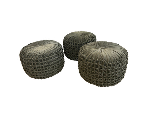 Forrest Green Ottomans | Nichols Heir