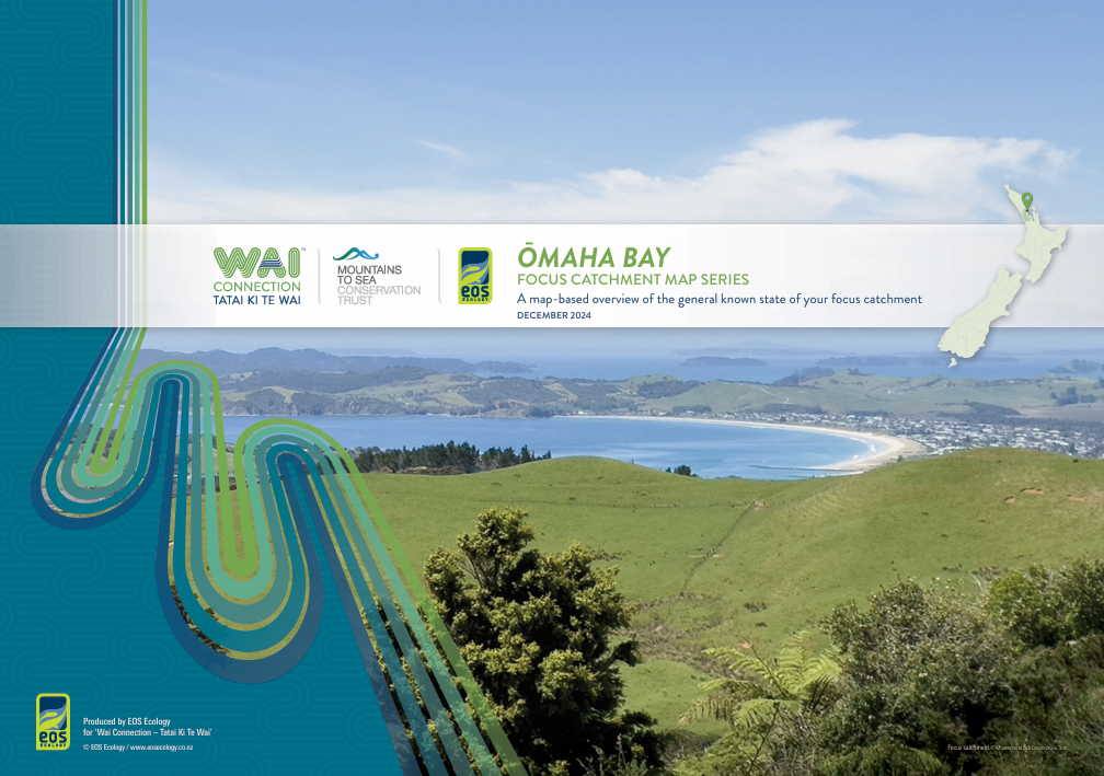 Omaha Bay Focus Catchment Map Series | Mountains to Sea Conservation Trust
